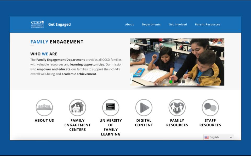 Family Engagement Resources | David M. Cox ES